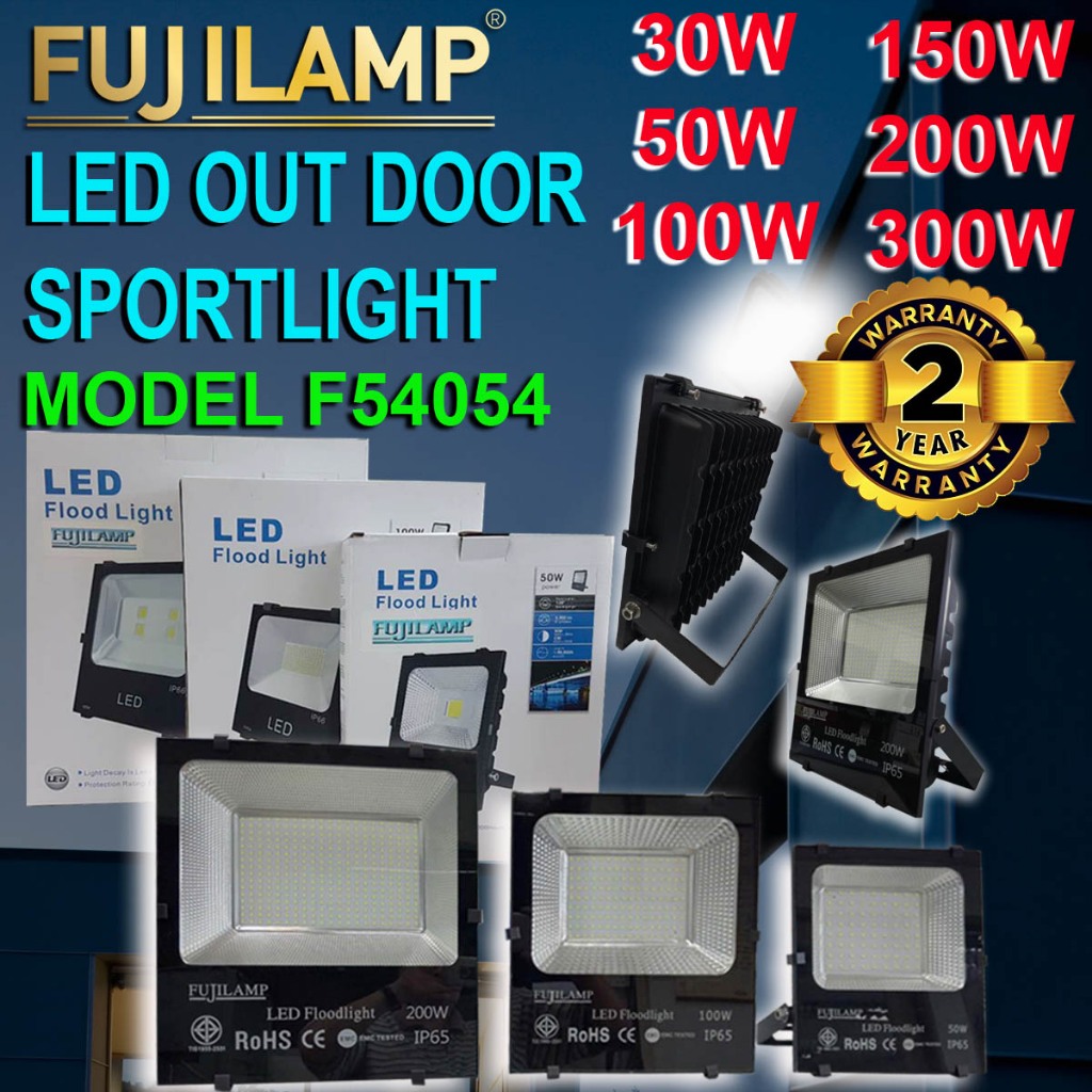 [Local Seller] 30W 50W 100W 150W 200W 300W LED Spot Light Floodlight ...