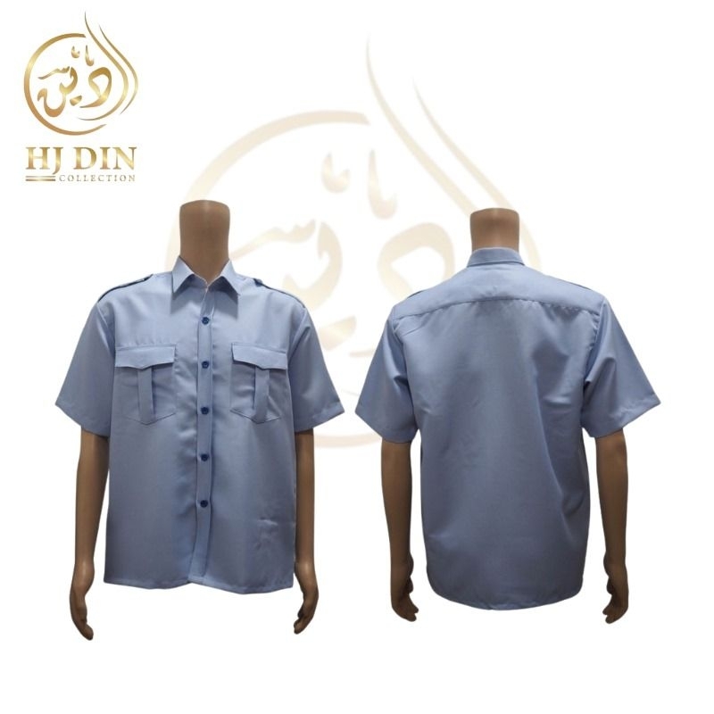 UNIFORM BOMBA LENGAN PENDEK (BIRU MUDA) | Shopee Malaysia