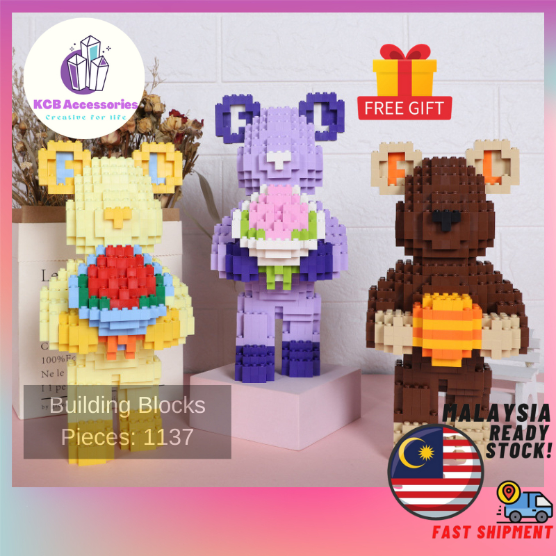 ️Ready Stock ️Building Block Nano 3D DIY Education Toys cartoon ...