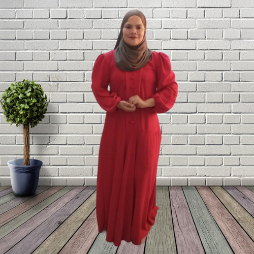 JUBHA MUSLIMA IRONLESS HAJJ RAYA 2024 BY RUBI FASHION | Shopee Malaysia