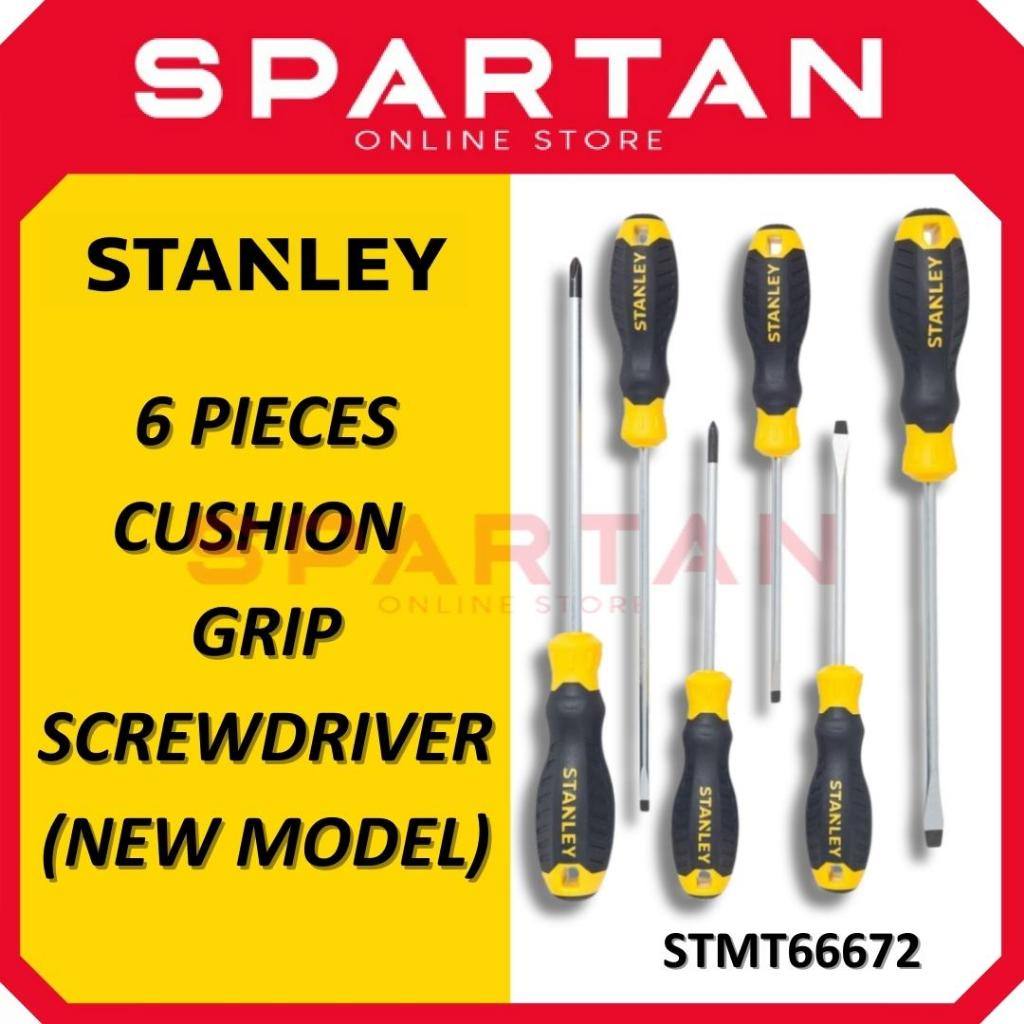 Stanley 6 Piece Cushion Grip Screwdriver Set STMT66672 (New model ...