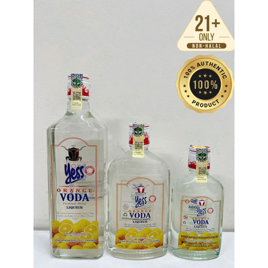 Yess Orange Liquor 700ml/350ml/170ml | Shopee Malaysia