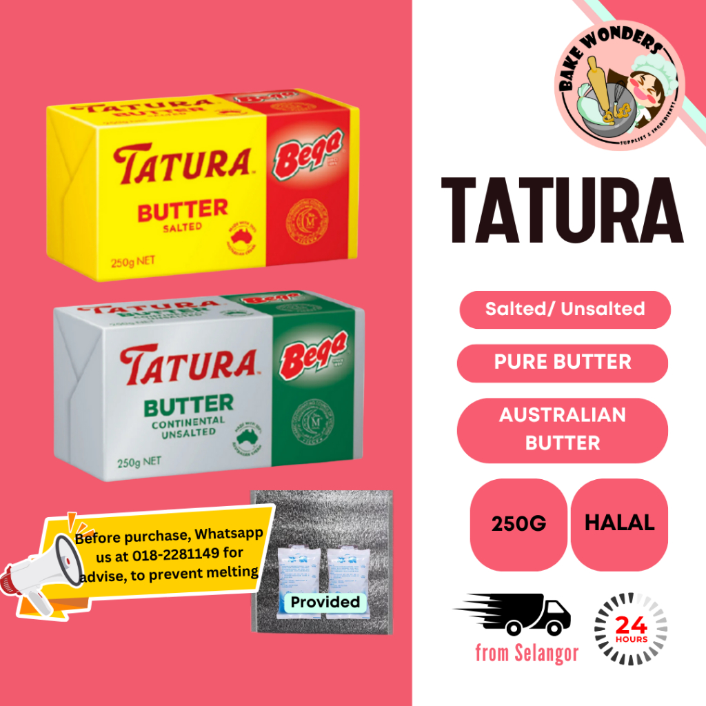 [ Chill ] Tatura Butter/ Tatura Pure Butter/ Tatura Salted Butter ...