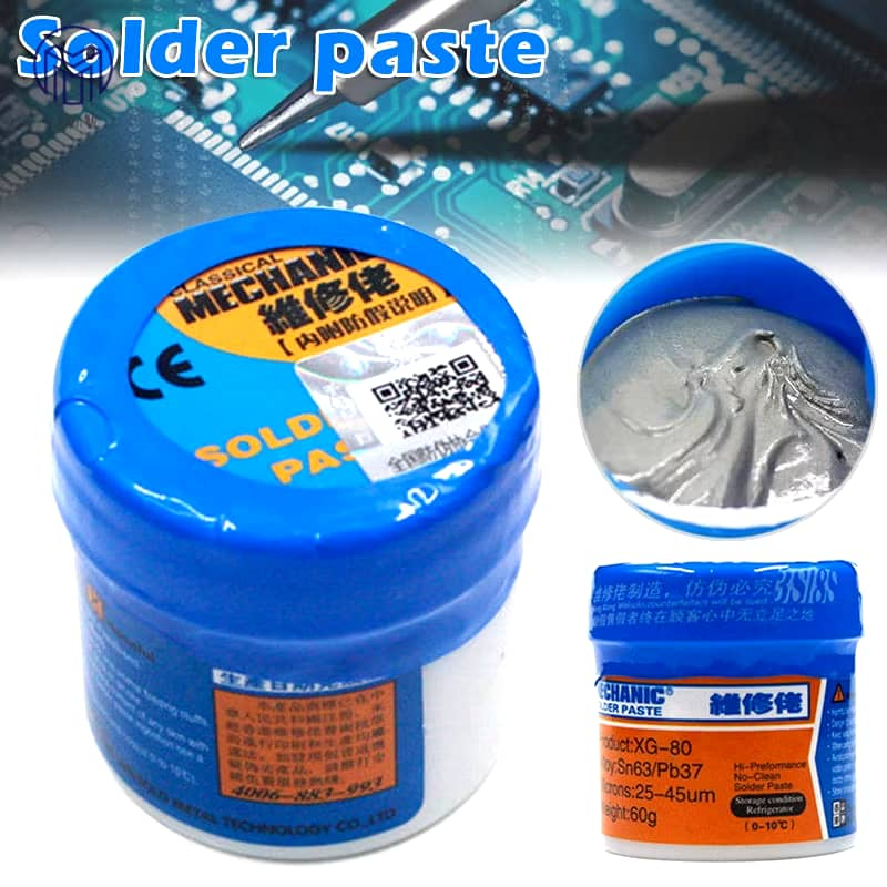 MECHANIC Sn63/Pb37 solder paste Flux XG 50 | Shopee Malaysia