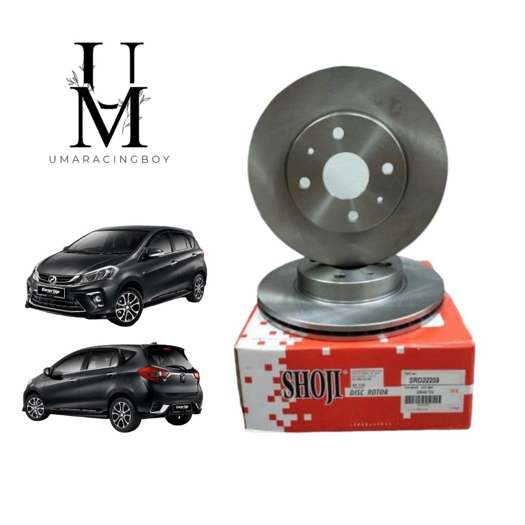 SHOJI JAPAN BRAKE DISC ROTOP FRONT MYVI 2018 (1 PAIR) | Shopee Malaysia