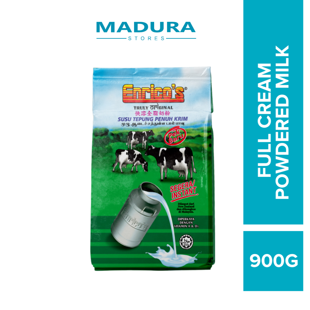 Enrico's Full Cream Milk Powder 900g | Shopee Malaysia