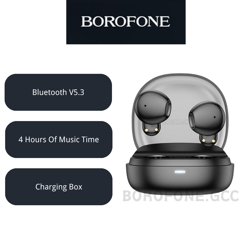 BOROFONE BW54 TWS True Wireless Bluetooth Headset With Mic Sports ...