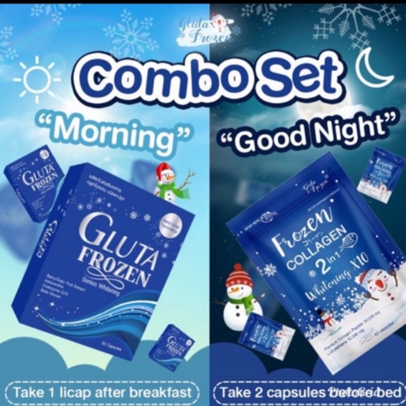 GLUTA FROZEN AND FROZEN COLLEGEN MEMUTIHKAN SELURUH BADAN | Shopee Malaysia