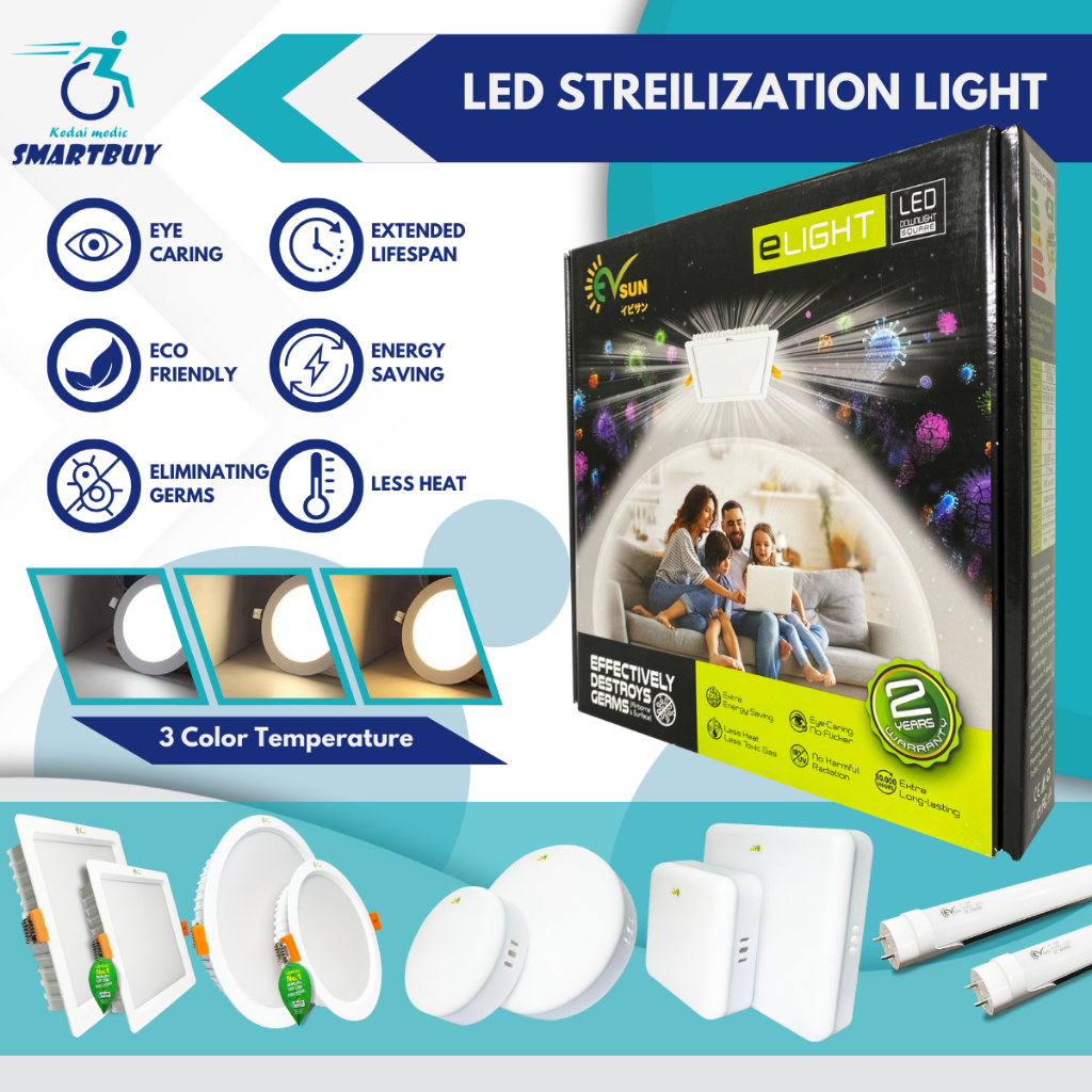 EV Sun Nano Sterilization LED Light / Recessed Down Light / Surface ...