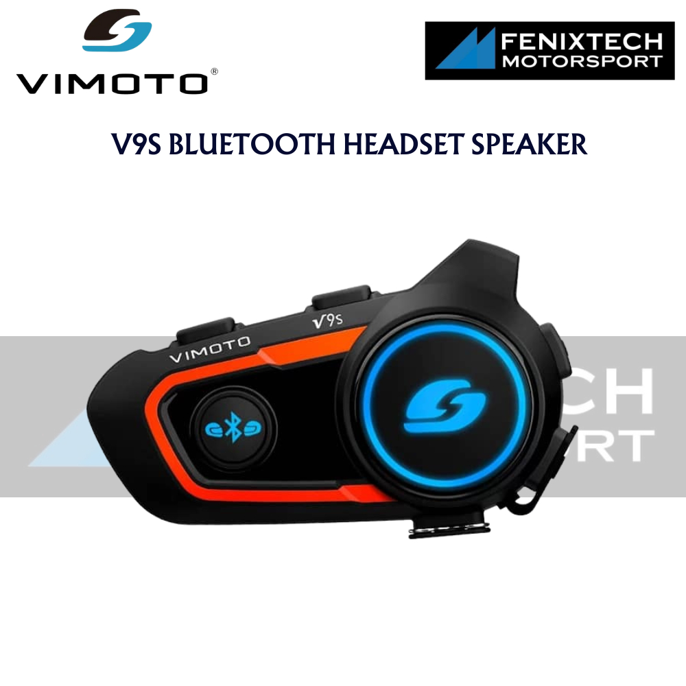 Vimoto V9S Motorcycle Helmet Bluetooth Headset Intercom | Shopee Malaysia