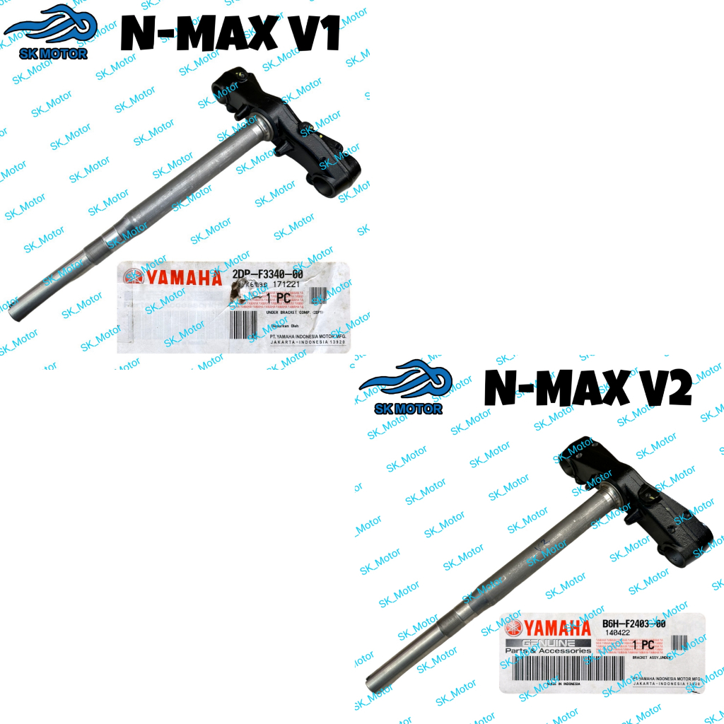Yamaha NMAX N-MAX N MAX V1 V2 Original Under Bracket Comp. / Steering ...