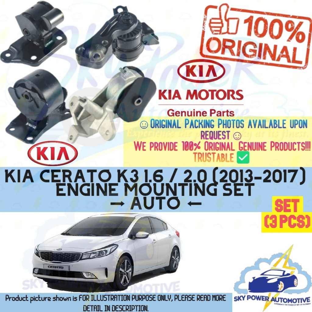 KIA CERATO K3 1.6 / 2.0 (2013~) ( AUTO ) 100% ORIGINAL KIA GENUINE ...