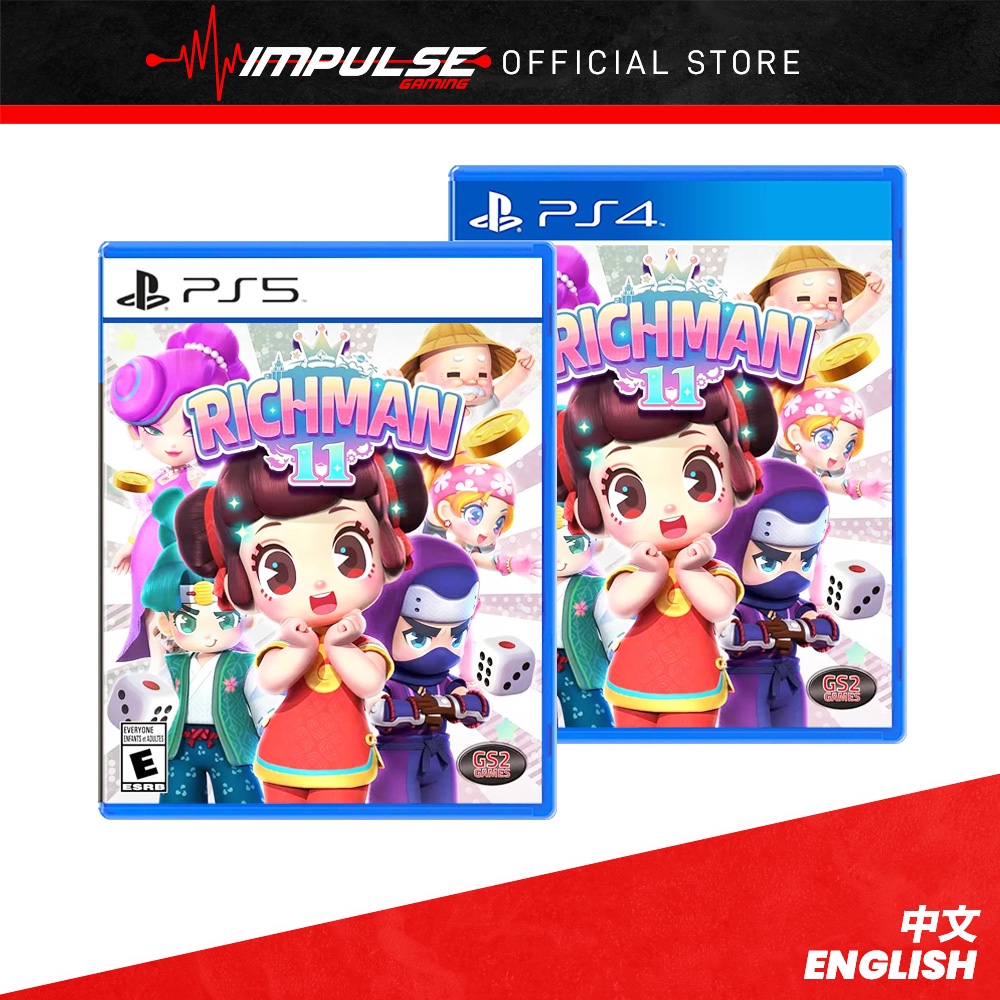 PS4/PS5 Richman Rich Man 11 Chi/Eng Version 大富翁11 中英文版 | Shopee Malaysia