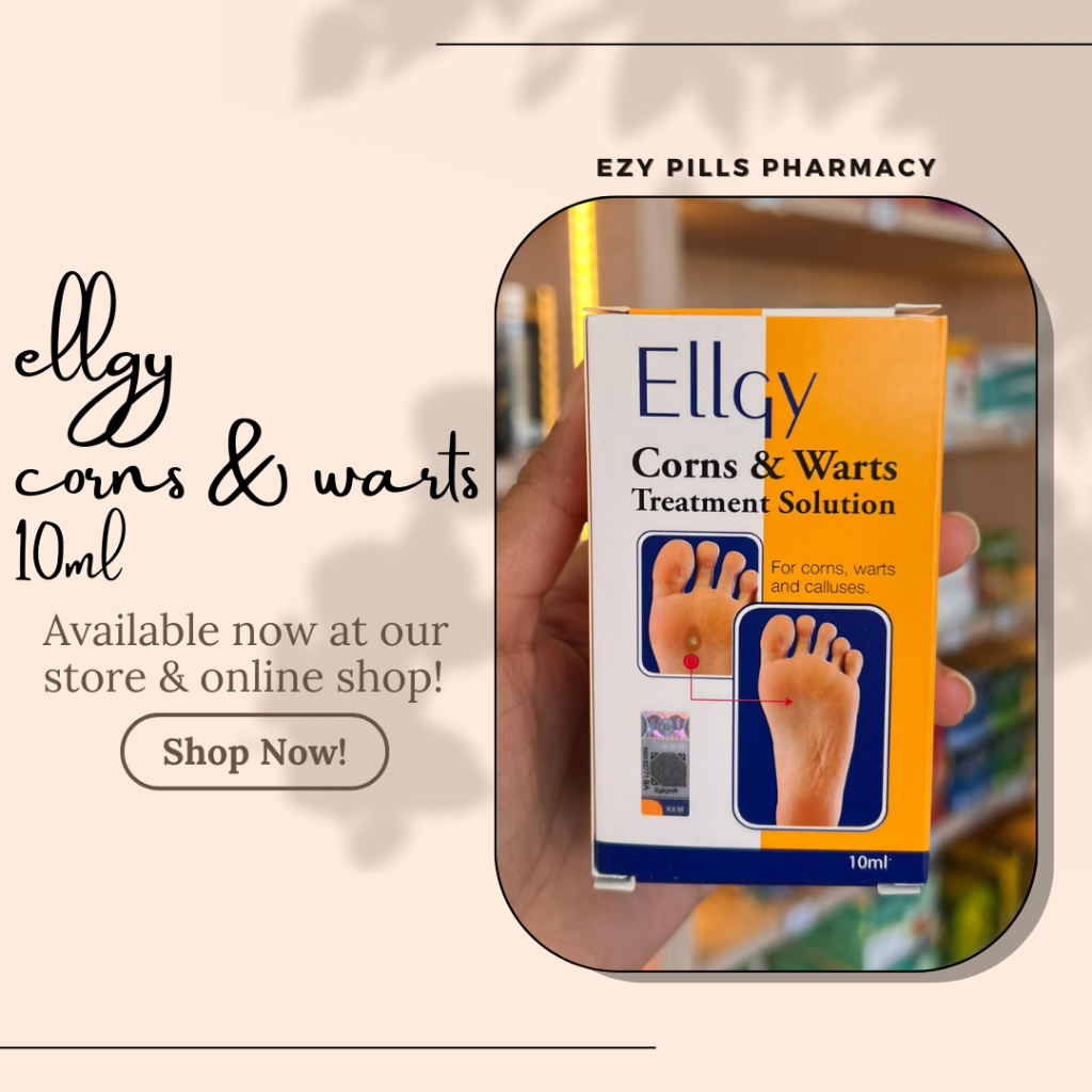 ELLGY CORNS & WARTS TREATMENT SOLUTION 10ML (EXP: 08/2026) | Shopee ...