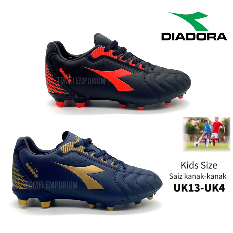 Diadora Original Junior’s Soccer Boots Football Shoes Kasut Bola Kanak ...