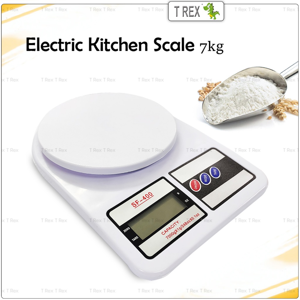 Electric Kitchen Scale 7kg / Digital LCD Electronic Weighing Scale ...