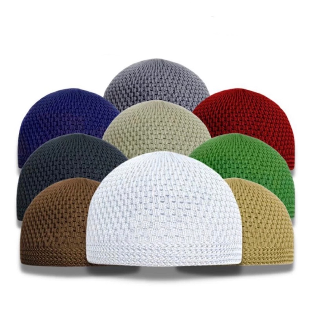 KOPIAH TURKEY Cap Free Size Topi MUSLIM UMRAH HAJI pakaian ibadah Peci ...