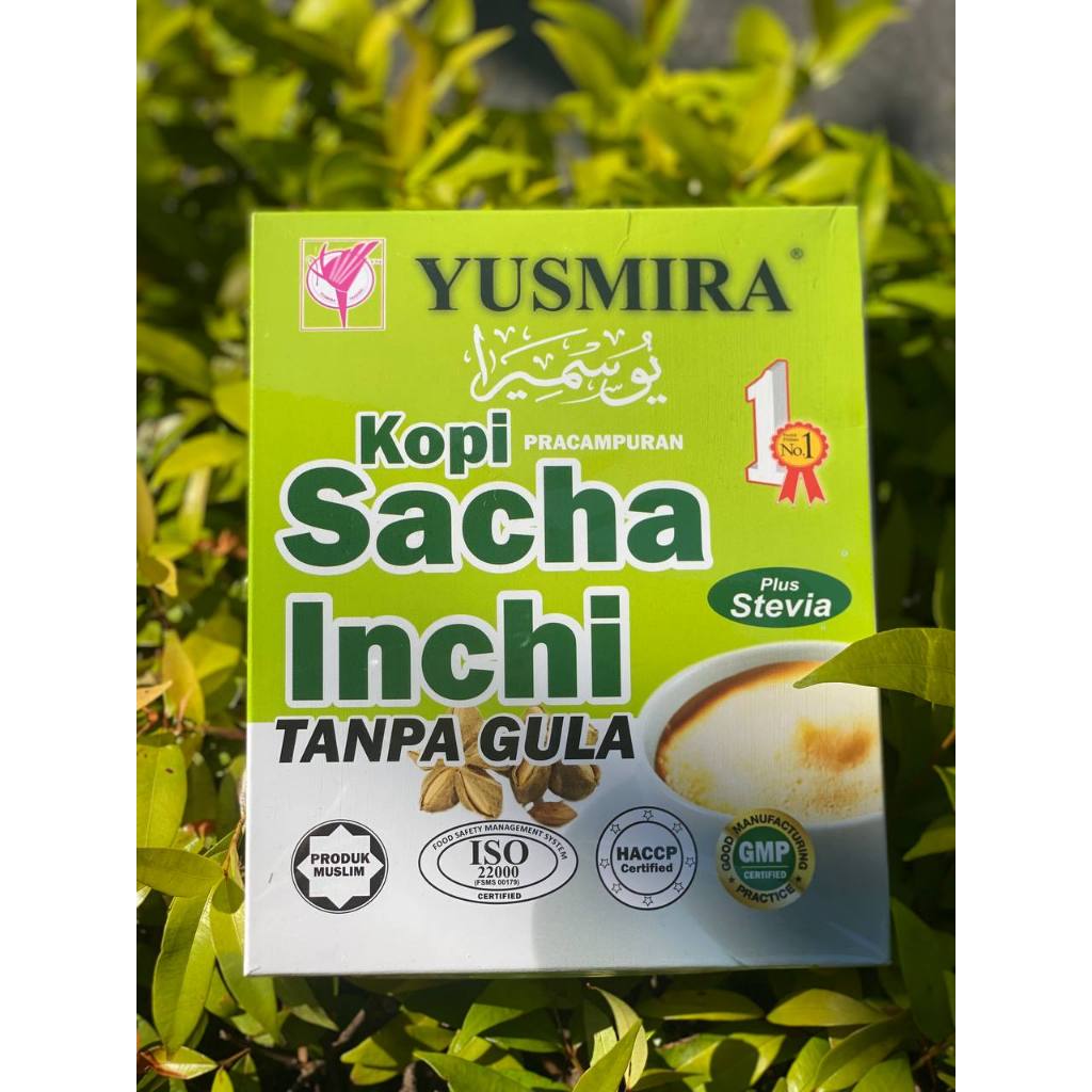 KOPI SACHA INCHI STEVIA YUSMIRA (15 SACHETS X 25 GRAM) | Shopee Malaysia
