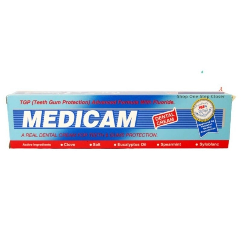 MEDICAM Toothpaste Ubat Gigi 牙膏 Dental Cream 90g | Shopee Malaysia