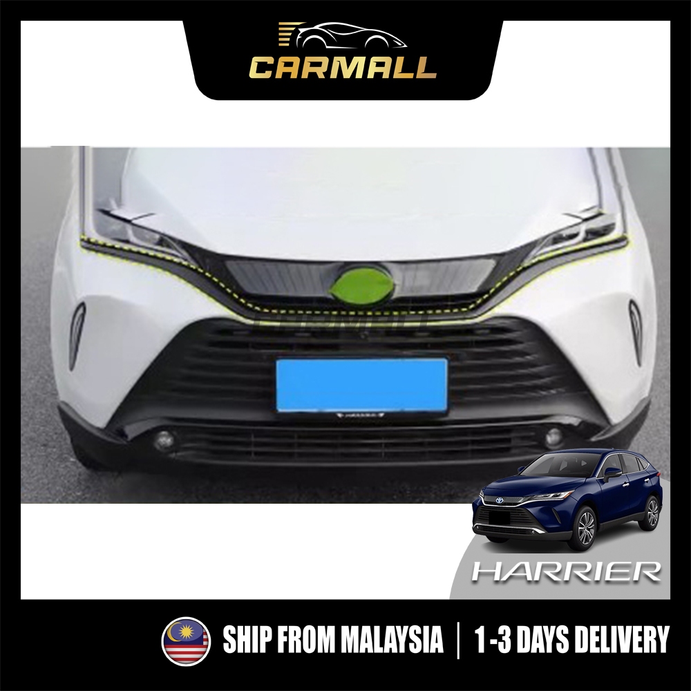 Toyota Harrier XU80 4th Gen (2020-2024) Front Grill Black Lining Front ...