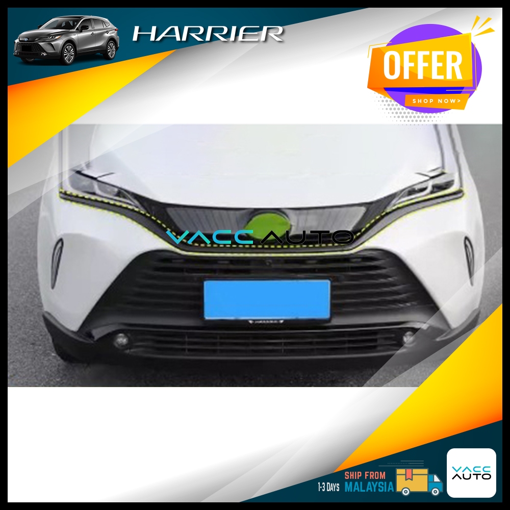 Toyota Harrier XU80 Gen (2020-2025) Front Center Mesh Grille Grill ...