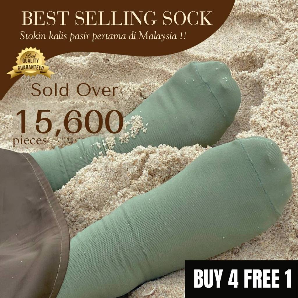 Stokin Bella Socks Muslimah Women Stoking Stocking Tebal Nurbella Sock Kalis Air Dewasa Viral ...
