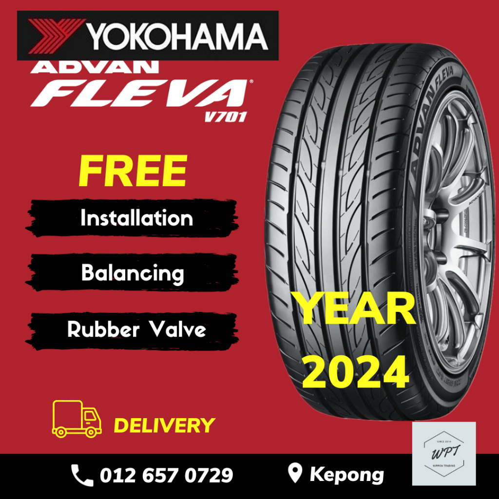 YOKOHAMA ADVAN FLEVA V701 195/55R15 165/50R15 195/50R16 215/45R17 225/4018 245/45R18 205/50R16 ...
