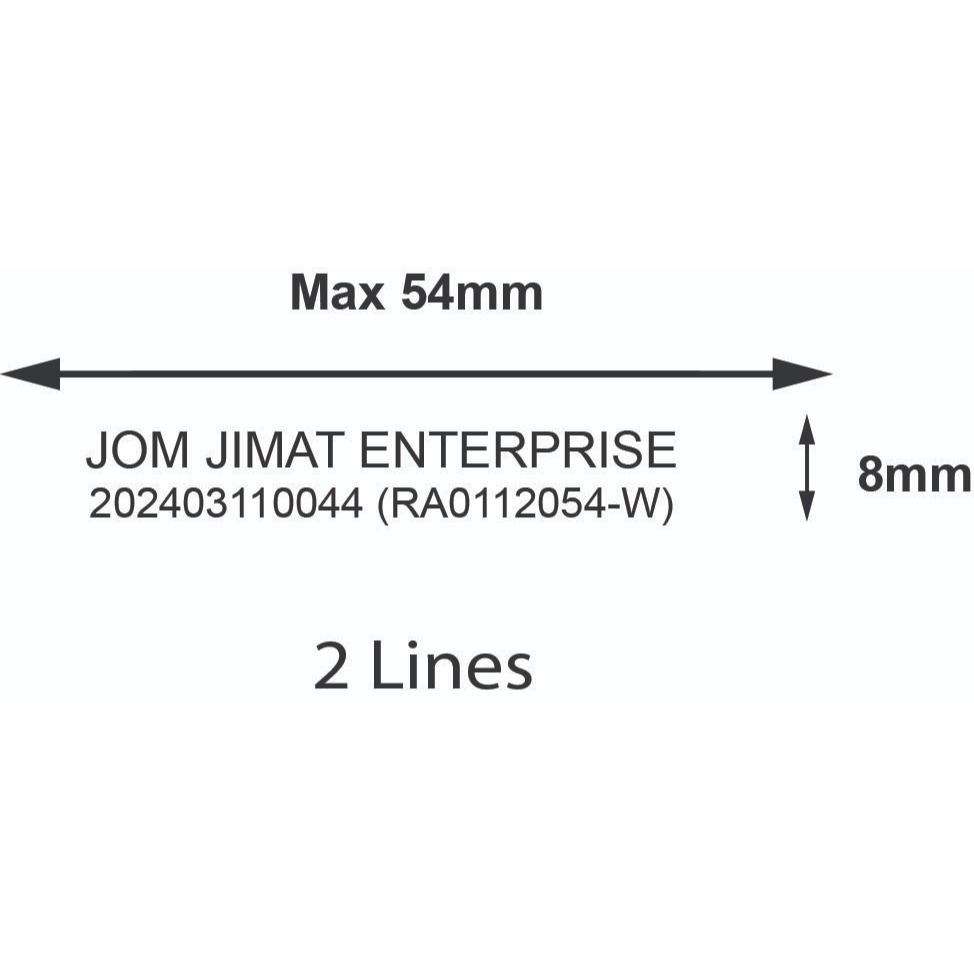 Rubber Stamps (Company Chop / Name Chop / Address Chop) - Normal Type ...