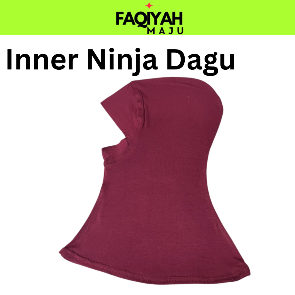 Inner Ninja Dagu Anak Tudung Cotton Jesse Premium Scarf Muslimah Wanita ...