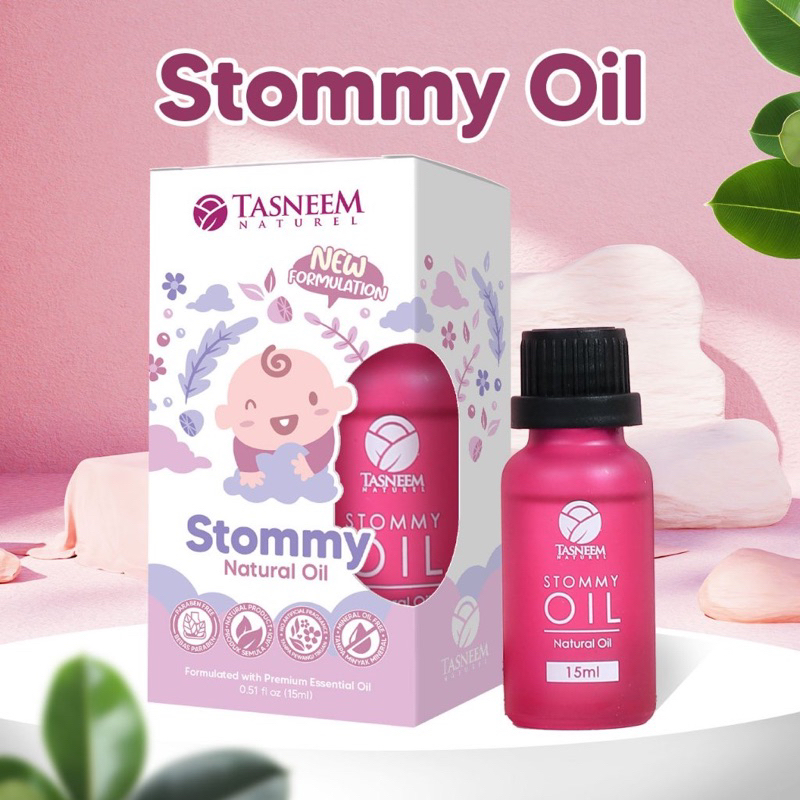 (original hq )Tasneem Naturel Stommy Oil minyak telon | Shopee Malaysia