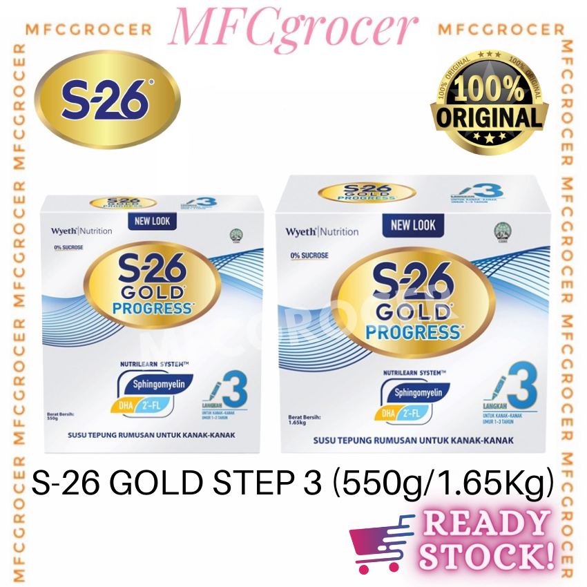 S-26 GOLD PROGRESS STEP 3 (550g / 1.65Kg ) | Shopee Malaysia