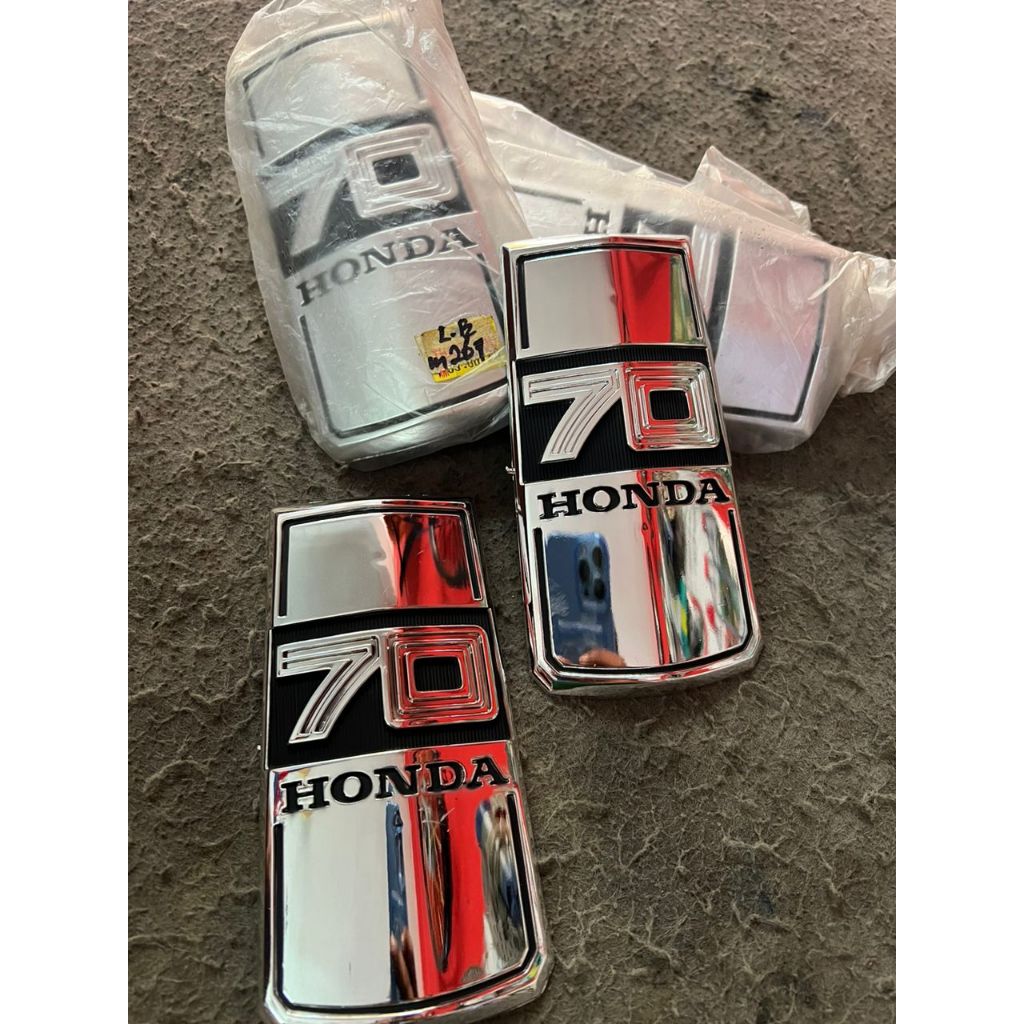HONDA C70 EMBLEM FRONT (GBO C70) | Shopee Malaysia