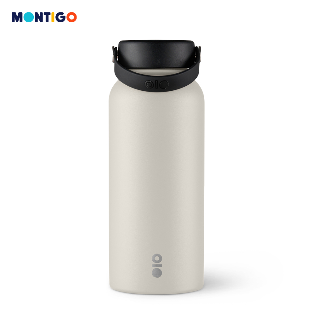 Montigo Ace Bottle Mega (950ml/32oz) - Durable Stainless Steel, Temperature Retention, Leakproof ...