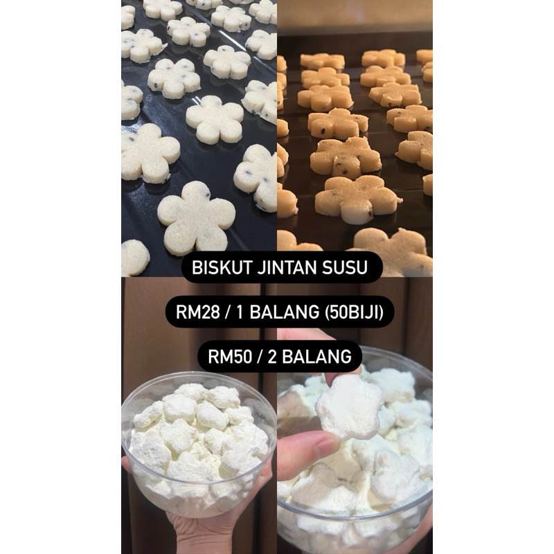 BISKUT JINTAN SUSU (RESEPI ORIGINAL SABAH) | Shopee Malaysia