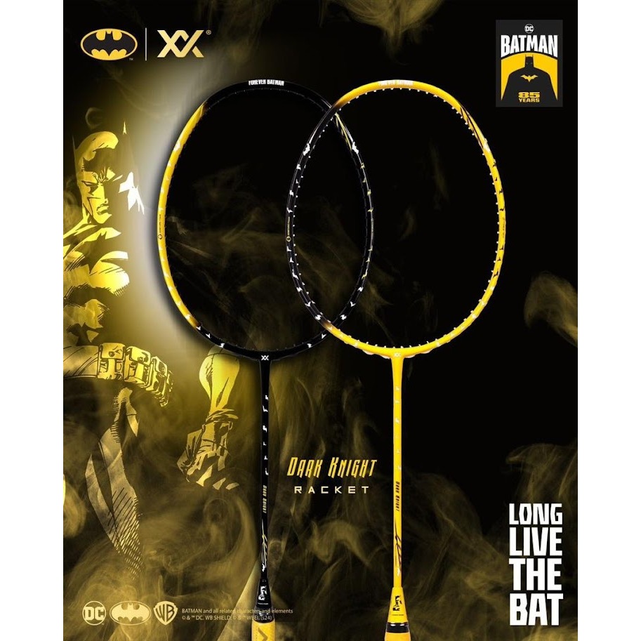 MAXX Racket BATMAN DARK KNIGHT (FREE STRING + GRIP + COVER BAG) LIMITER ...