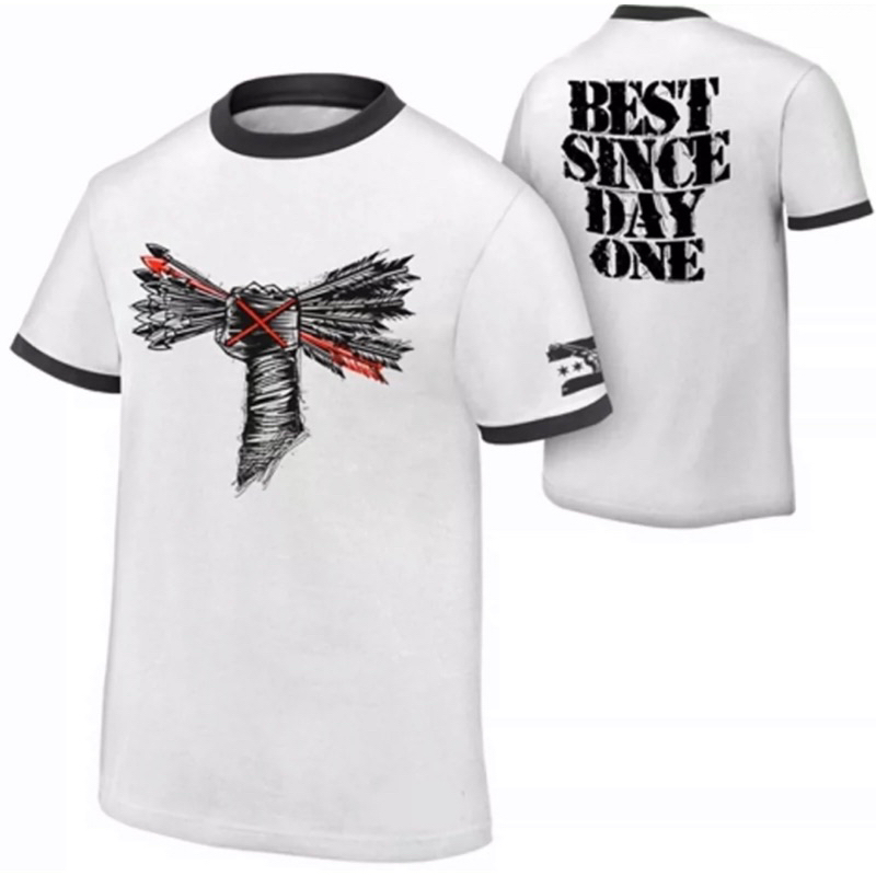 WWE WWF WRESTLING GUSTI LATEST T SHIRT CM PUNK | Shopee Malaysia