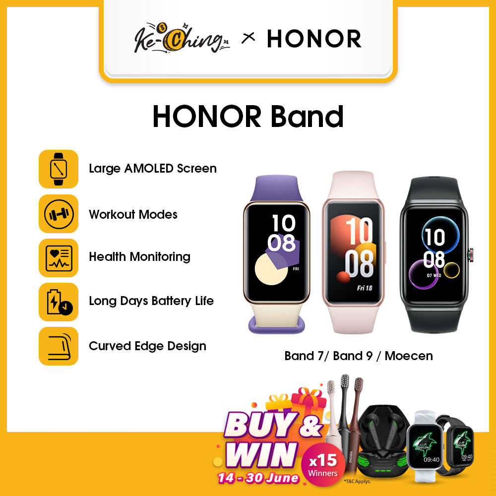 HONOR Band 7 / Band 9 / Choice Moecen Band Smartwatch Jam Sport Fitness ...