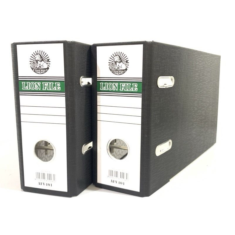 (2 PCS)3”Voucher file LION AFV401 VOUCHER FILE_ARCH FILE_HARD COVER ...
