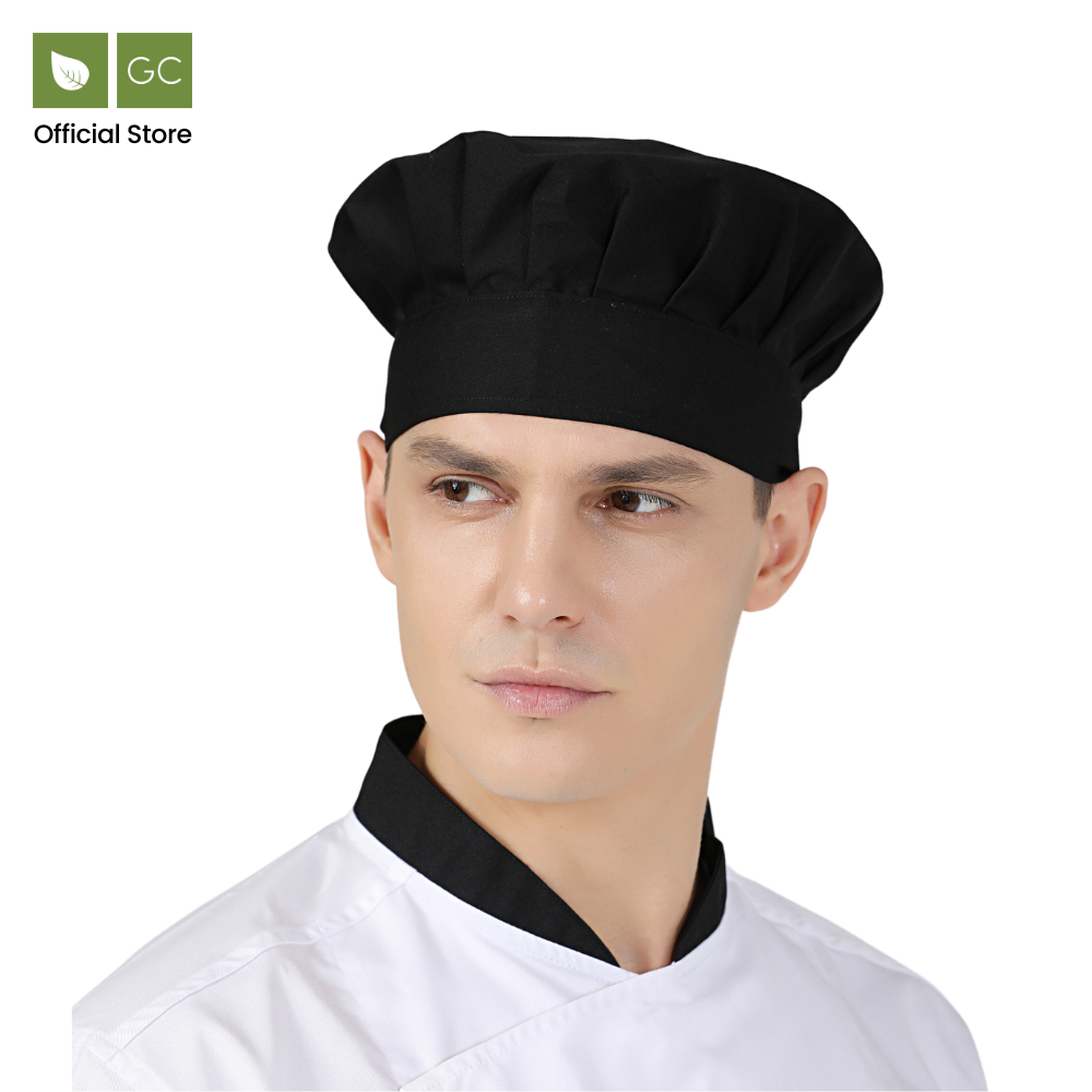 Poppy Black Toque Chef Hat | Shopee Malaysia