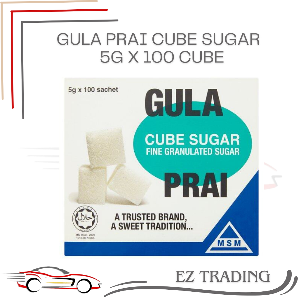 Gula Prai Cube Sugar (5g x 100 cubes) - 500g | Shopee Malaysia