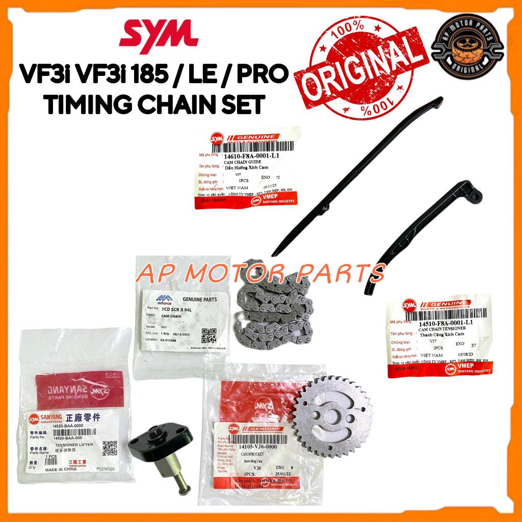 100% ORIGINAL SYM VF3i VF3i/LE/PRO TIMING CHAIN SET TENSIONER GUIDE CAM ...