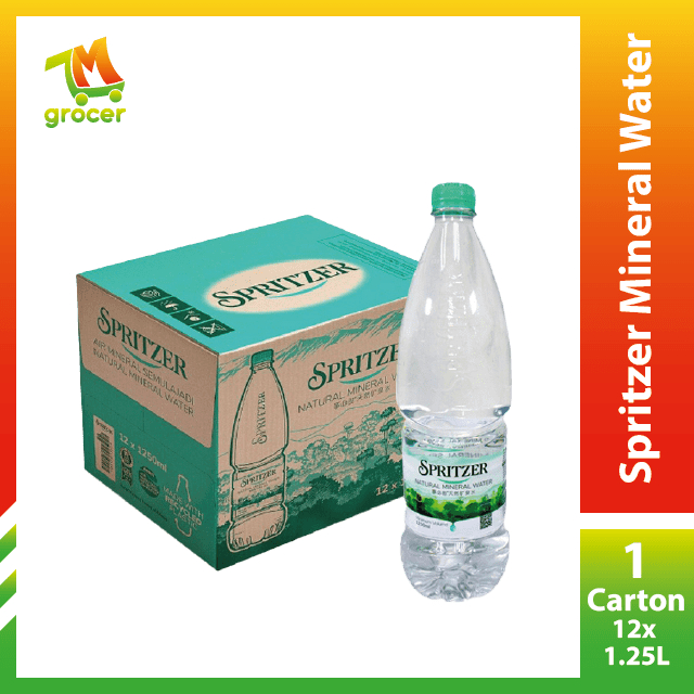 Spritzer Mineral Water (12 x 1.25L) | Shopee Malaysia