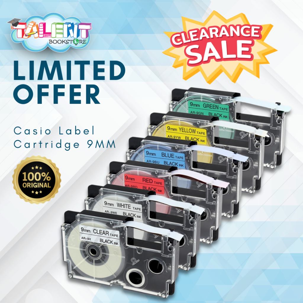 Casio Label Cartridge 9MM | Shopee Malaysia