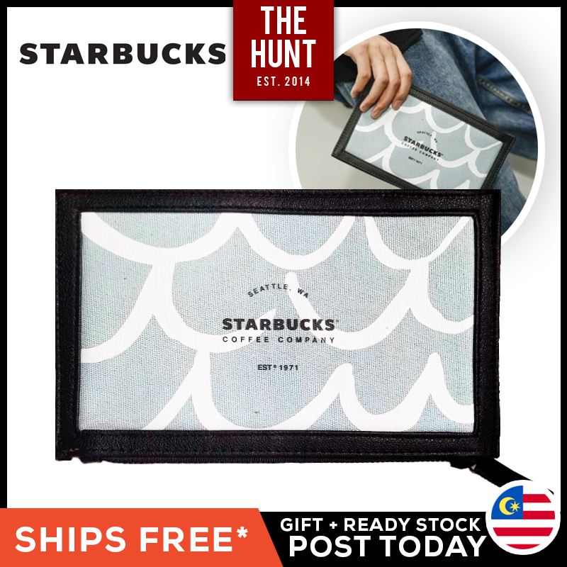 🔥Defect Sale🔥 STARBUCKS Mermaid Member Reward Clutch Handbag Wristlet ...