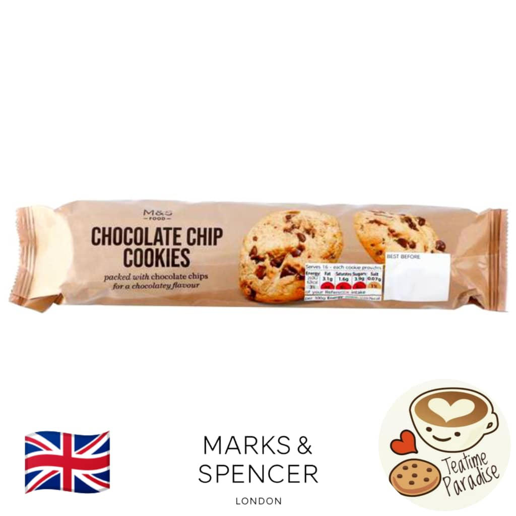 Marks & Spencer (M&S) Chocolate Chip Cookies 200g | Shopee Malaysia