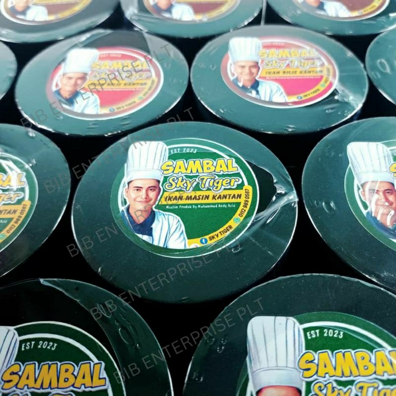 Sambal Chef Sky Tiger 200g Ikan Bilis Belacan, Bilis Bunga Kantan, Ikan ...