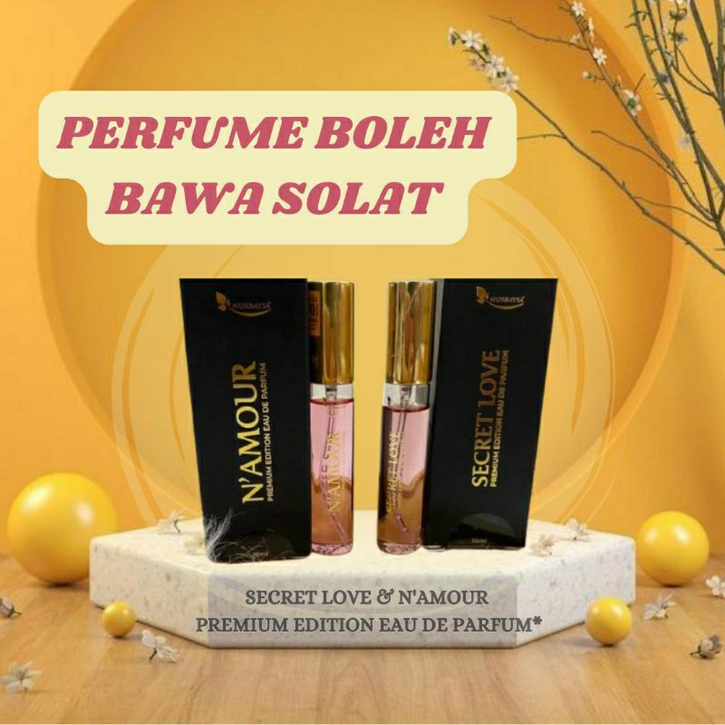 NURRAYSA Premium Edition Eau De Parfum 10ml Perfume Mesra Solat (READY ...