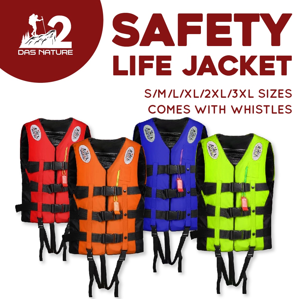 Safety Life Vest Jacket Adults Kids Fishing Life Jacket For Outdoor ...