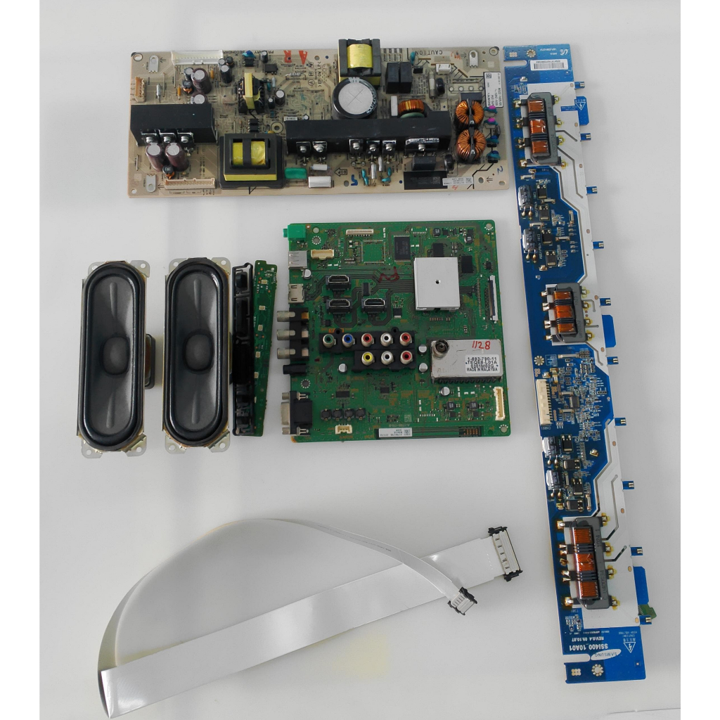 KLV-40EX400 SONY 40" TV MAIN BOARD, POWER SUPPLY, SPEAKER AND INVERTER ...