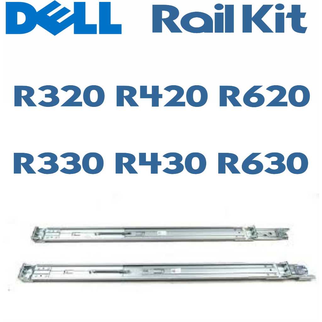 DELL R320 R420 R620 R330 R430 R630 RK1KT 9RFVV POWEREDGE SLIDING READY ...